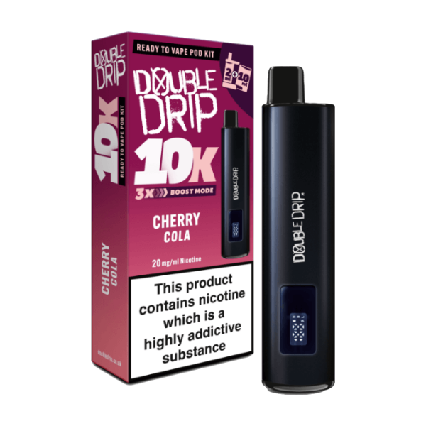 DOUBLE DRIP 10K PRE-FILLED POD KIT - CHERRY COLA - Vapour.com ...